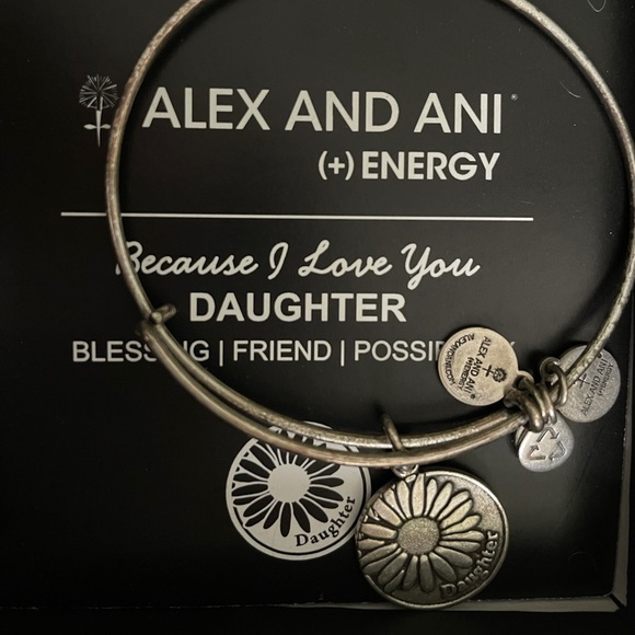 Alex and Ani | Jewelry | Alex And Ani Daughter Charm Bangle | Poshmark